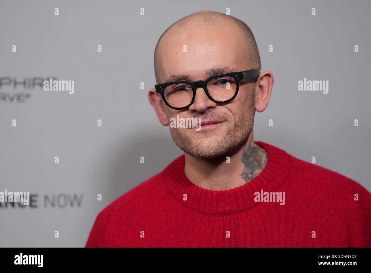Director Louis Paxton attends the premiere of "The Incomer" during the ...