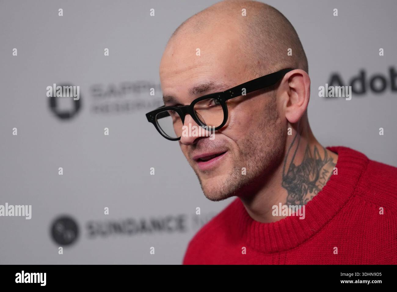 Director Louis Paxton attends the premiere of "The Incomer" during the ...