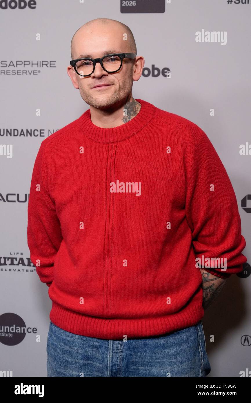 Director Louis Paxton attends the premiere of "The Incomer" during the ...