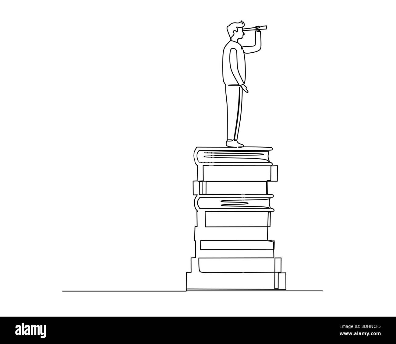 Towering achievement Stock Vector Images - Alamy