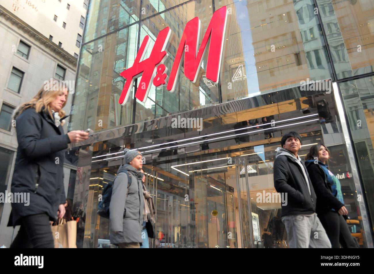 An H&M store is seen in Manhattan, New York City Stock Photo - Alamy