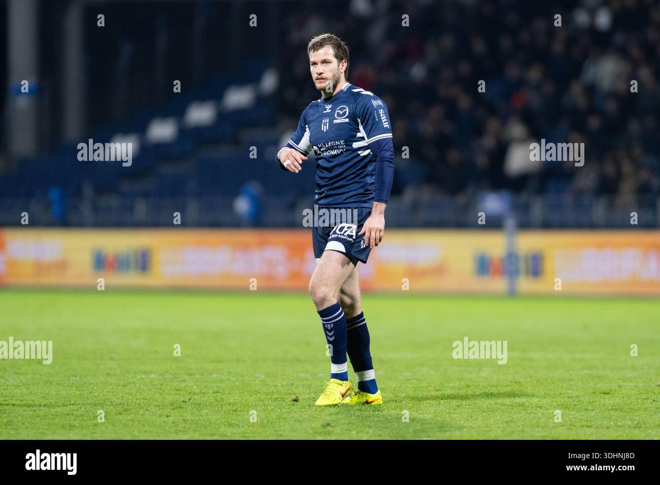 Louis Dupichot of Agen during the Pro D2 match between Agen and ...