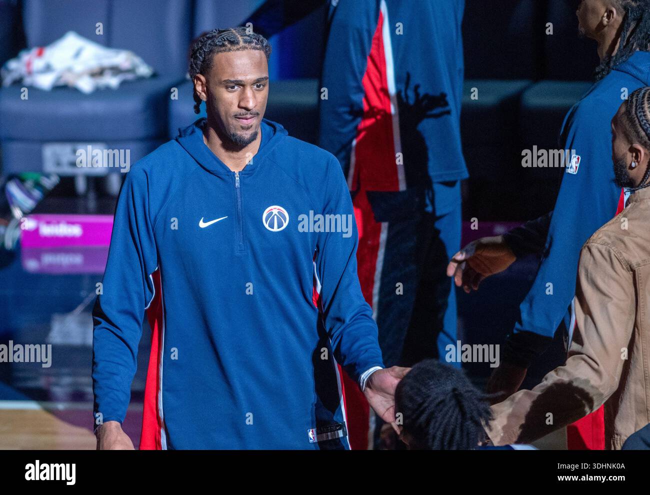 WASHINGTON, DC - JANUARY 22: Washington Wizards center Alex Sarr (20 ...