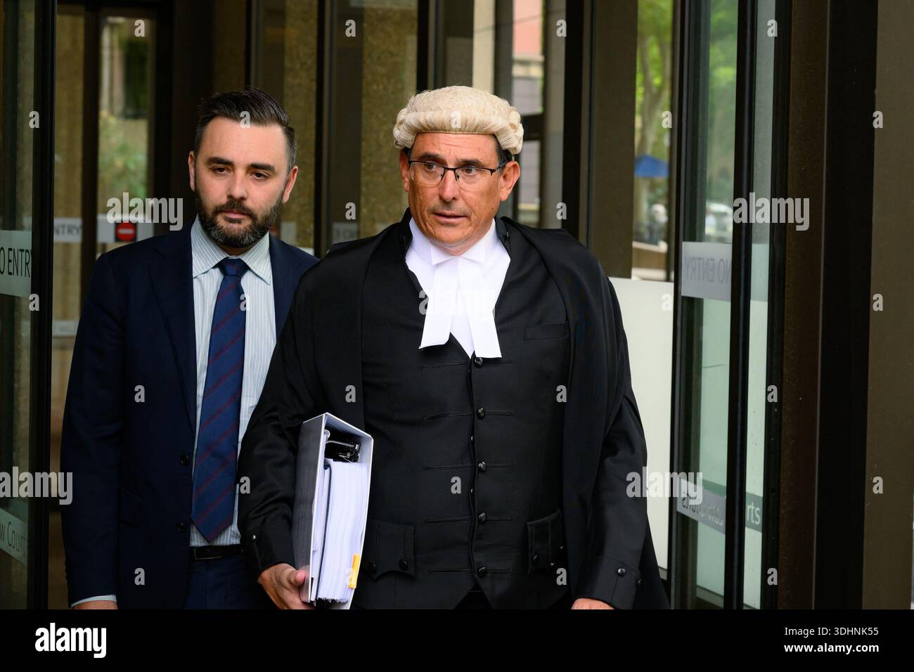 Zac Lomax’s barrister, Adam Casselden SC leaves the Supreme Court of ...
