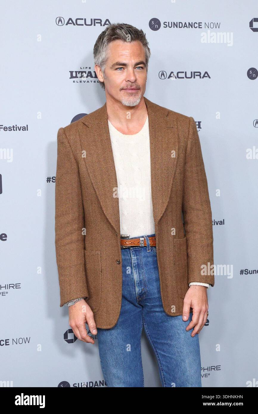 Chris Pine at arrivals for CAROUSEL Premiere at the Sundance Film ...