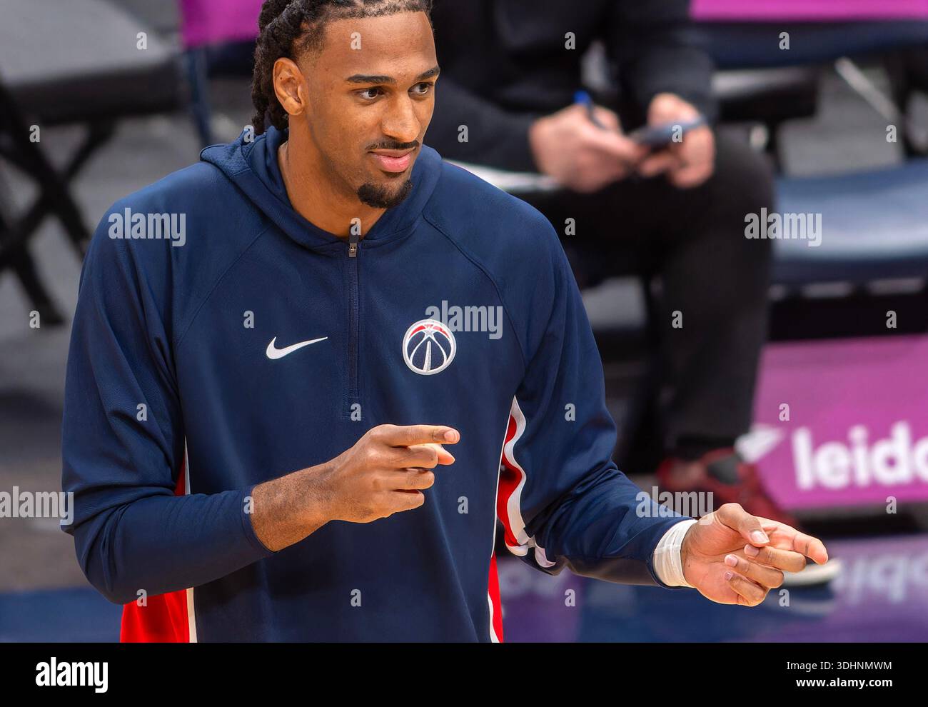 WASHINGTON, DC - JANUARY 22: Washington Wizards center Alex Sarr (20 ...