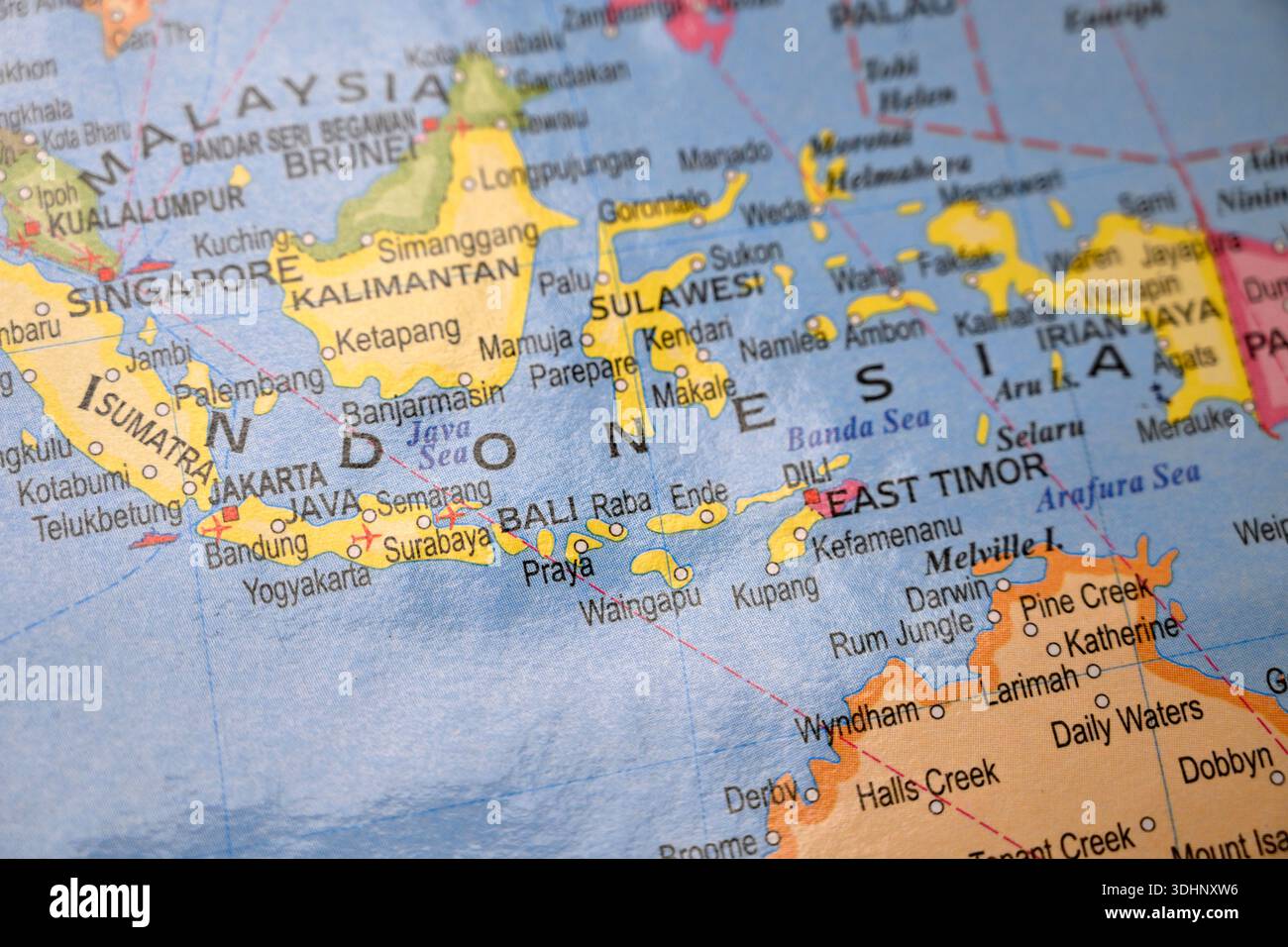 Country indonesia map hi-res stock photography and images - Alamy