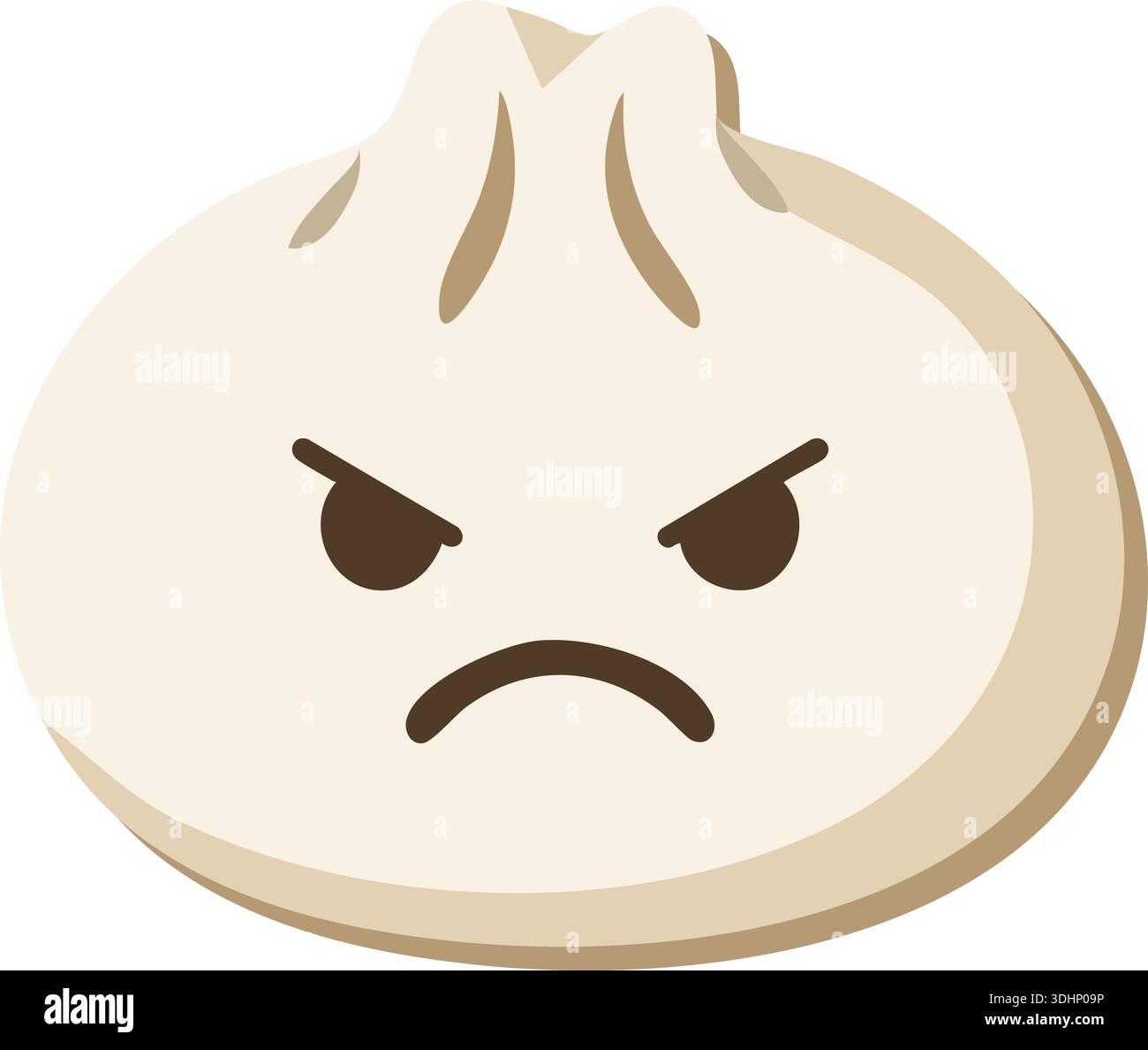 Bun dumpling icon cartoon Stock Vector Images - Alamy