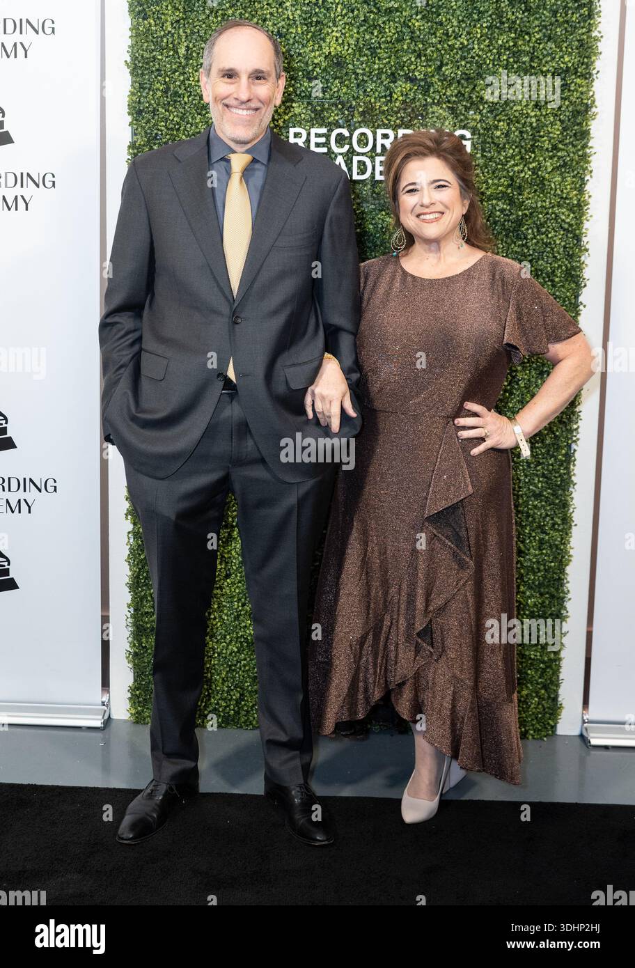 Adam Epstein and Allison Charney attend Recording Academy New York ...