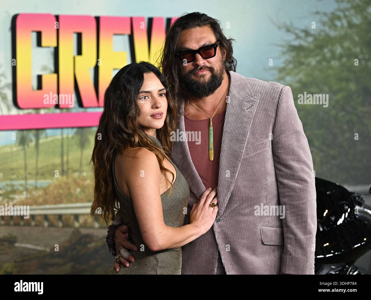 London, UK. 22nd Jan, 2026. Jason Momoa and Adria Arjona attending the ...