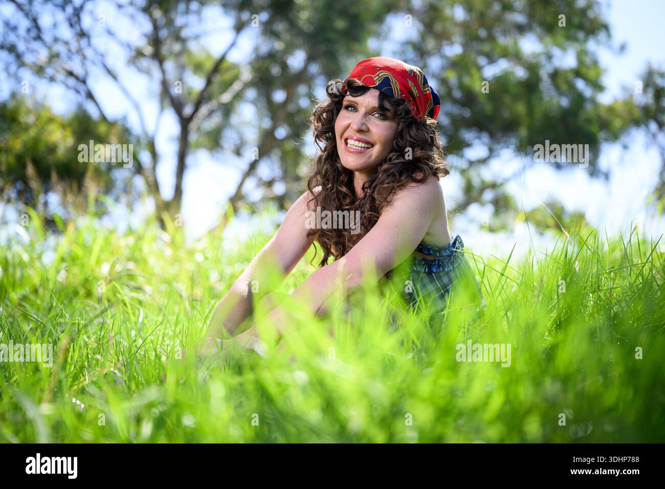 Country singer-songwriter Fanny Lumsden poses for a photograph during ...