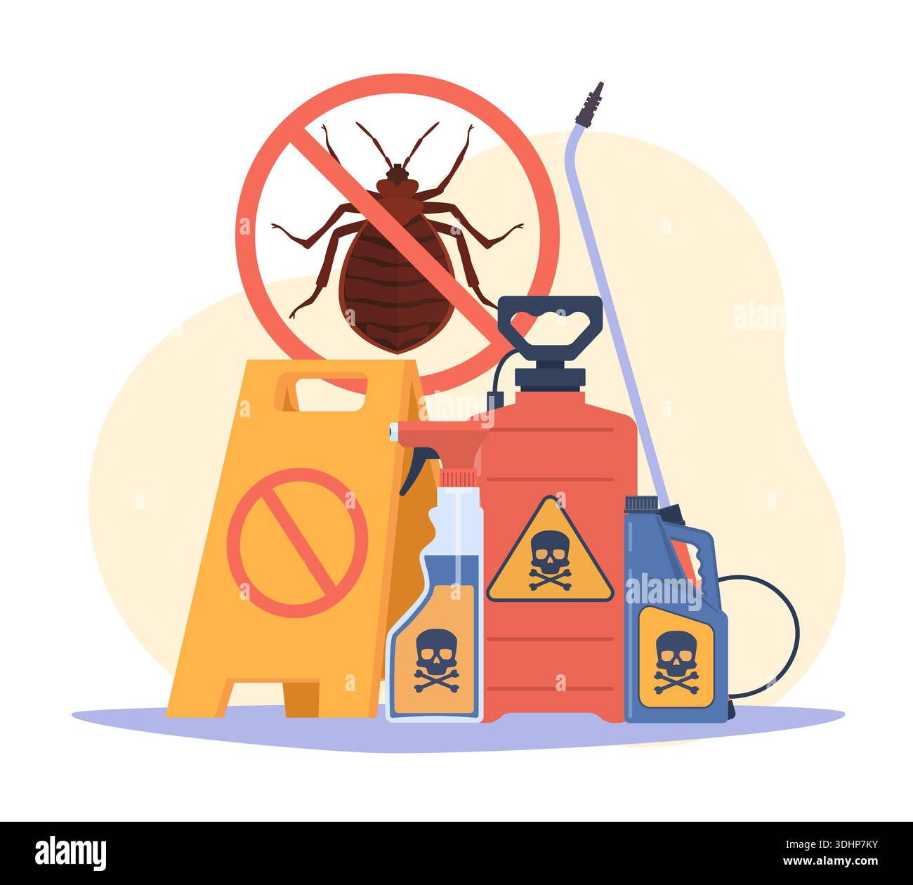 Pest control. Chemicals that kill domestic insects and parasites ...
