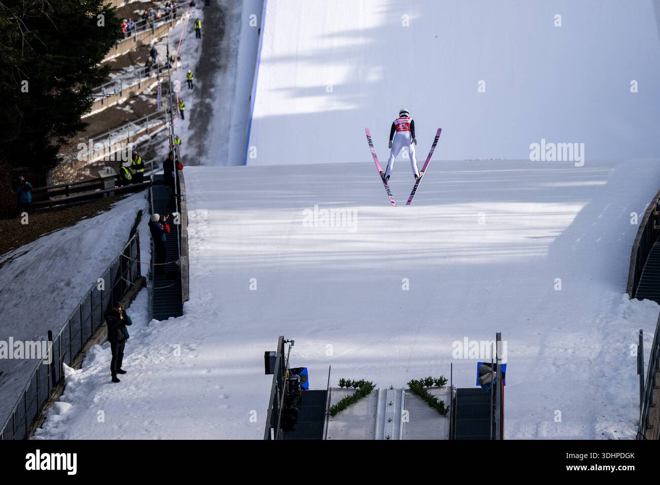 TRUNZ Felix (Switzerland) during the jump, GER, FIS Viessmann Ski ...
