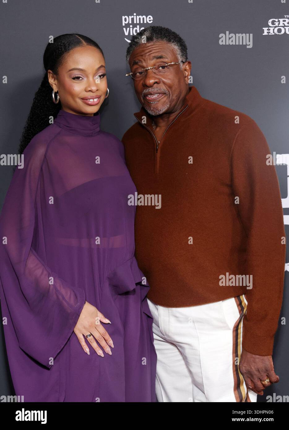 Los Angeles, California, USA. 23rd Jan, 2026. Amethyst Davis, Keith ...