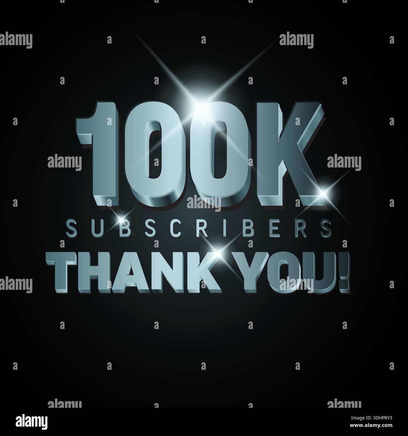 Celebrating 100k subscribers with a 100k subscribers milestone banner ...