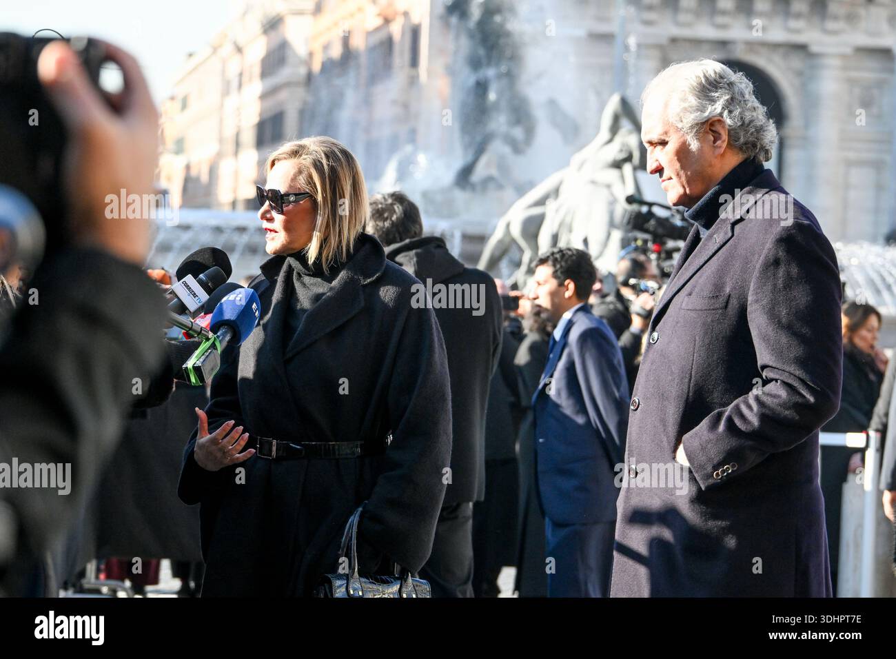 Rome, Italy. 23rd Jan, 2026. Rome, Death of Valentino Garavani ...