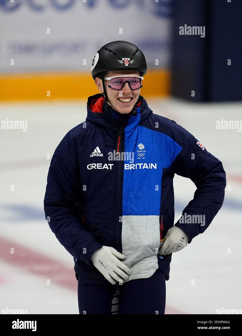 Team GB's Niall Treacy during the Winter Olympics send off at the ...
