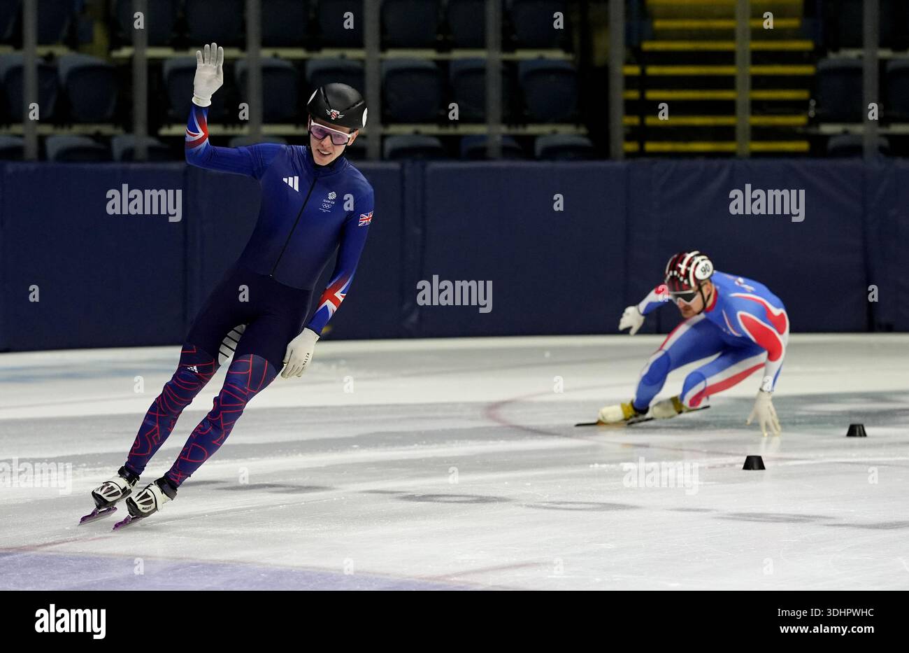 Team GB's Niall Treacy during the Winter Olympics send off at the ...