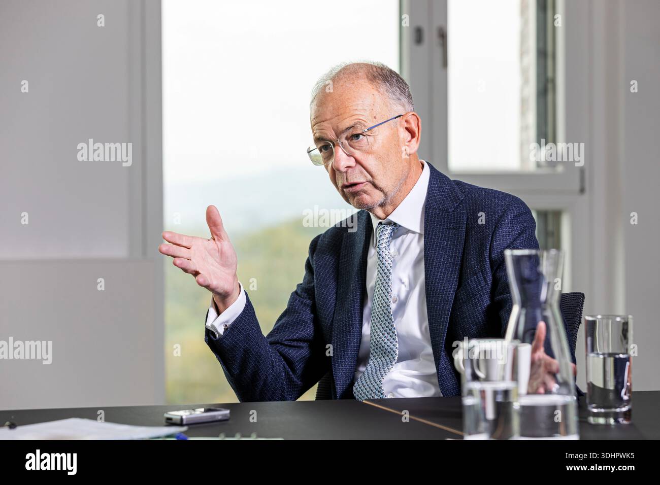 Heimo Scheuch, Chief Executive Officer, Wienerberger AG, photographed ...