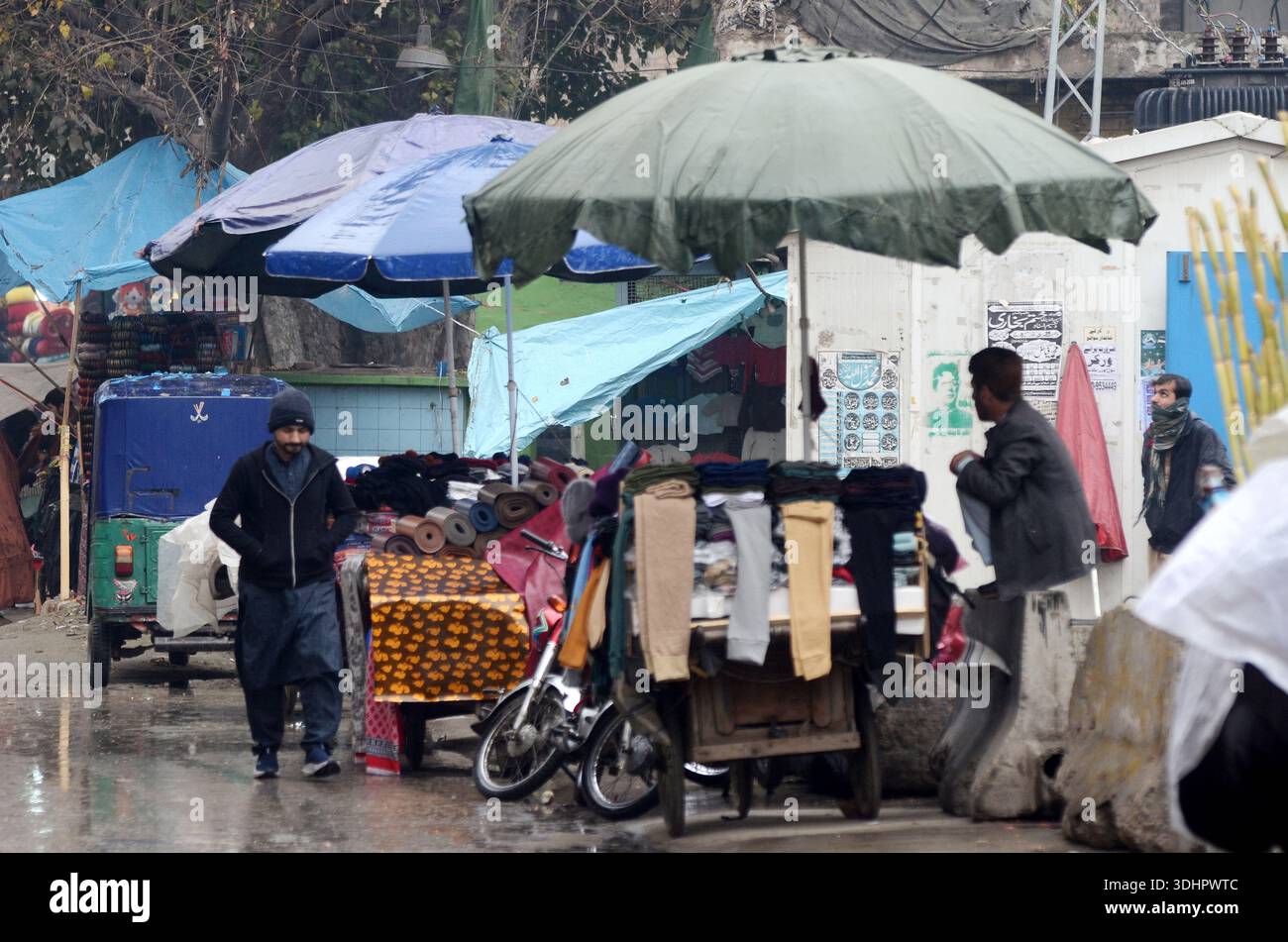 Peshawar, Peshawar, Pakistan. 22nd Jan, 2026. Rain Brings Life to ...