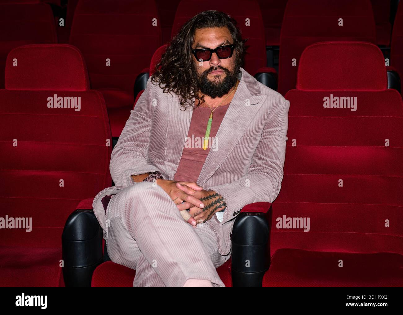 Jason Mamoa poses for a portrait to promote the film "The Wrecking Crew ...