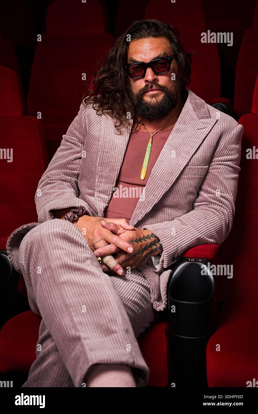Jason Mamoa poses for a portrait to promote the film "The Wrecking Crew ...