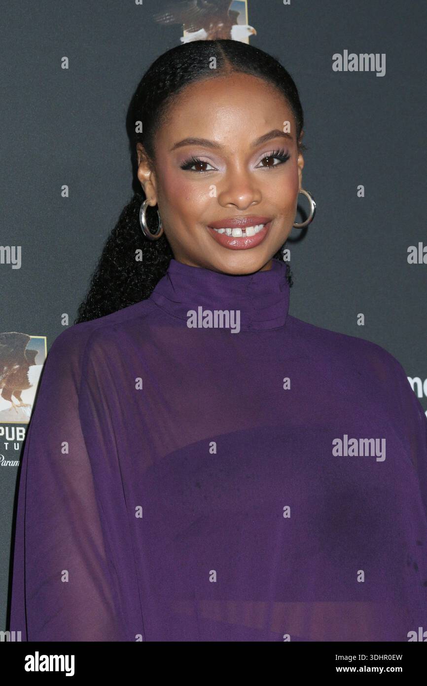 Los Angeles, USA. 22, January, 2026. Pictured left to right, Amethyst ...