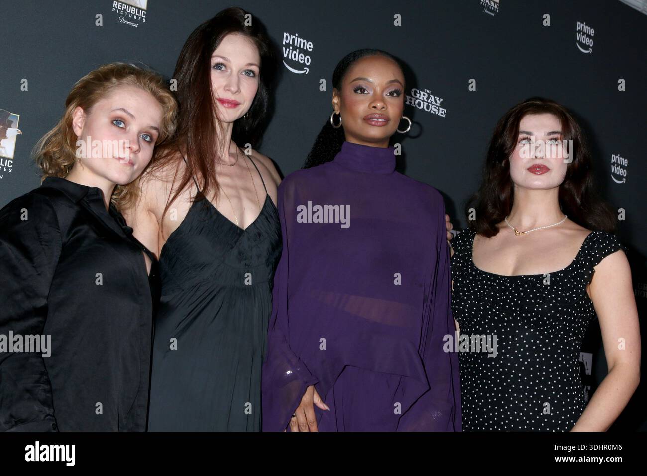 Los Angeles, USA. 22, January, 2026. Pictured left to right, Ella ...