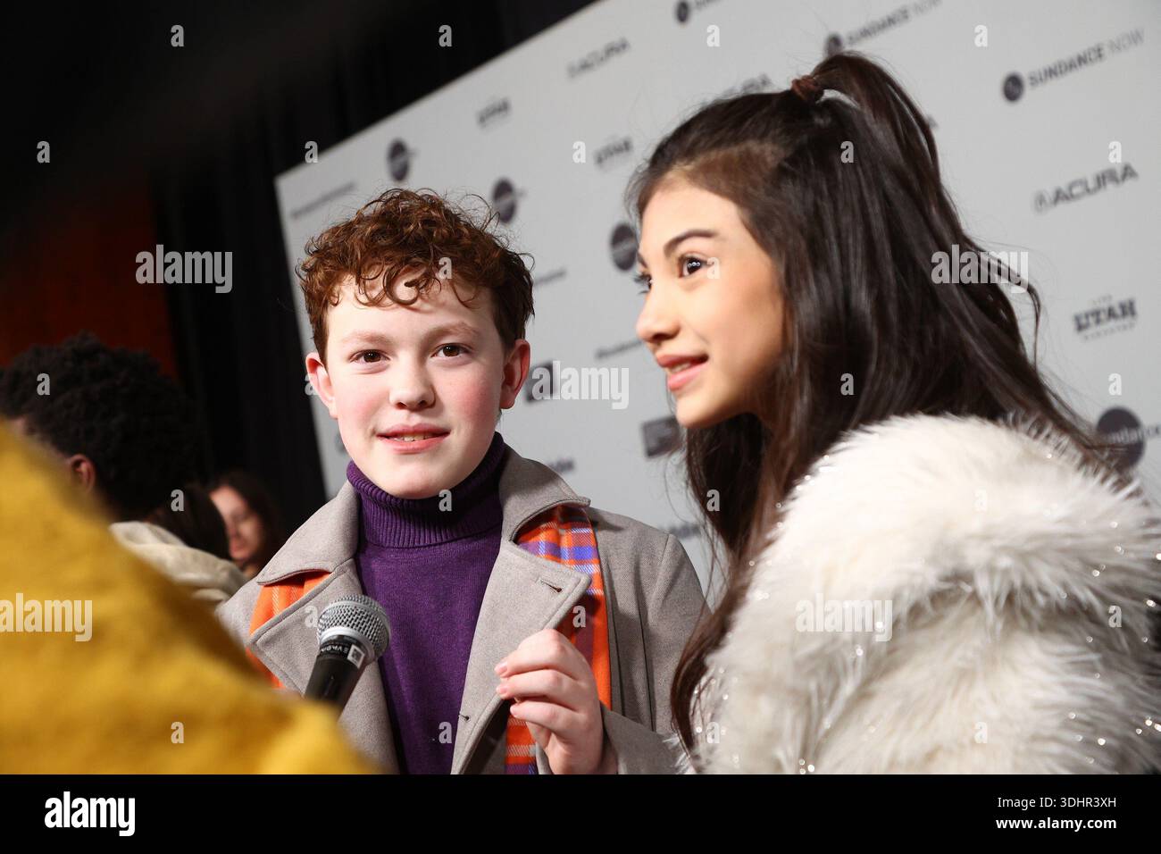 Tristan Borders, Madison Skyy Polan at arrivals for BUDDY Premiere at ...