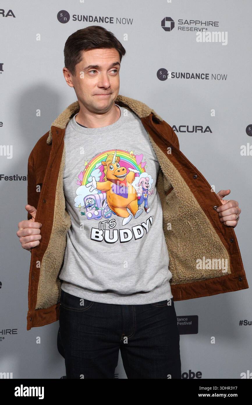 Topher Grace at arrivals for BUDDY Premiere at the Sundance Film ...