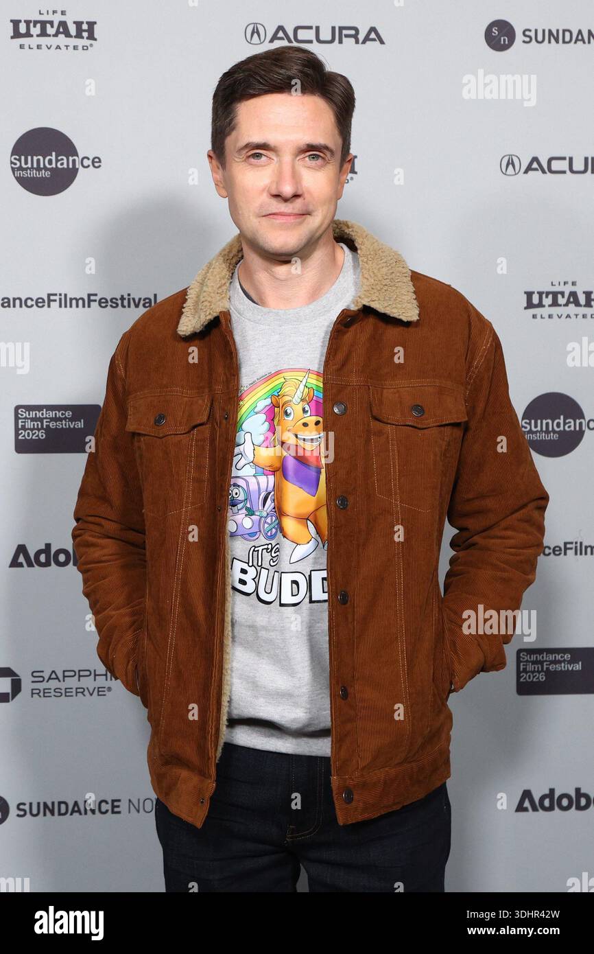Topher Grace at arrivals for BUDDY Premiere at the Sundance Film ...