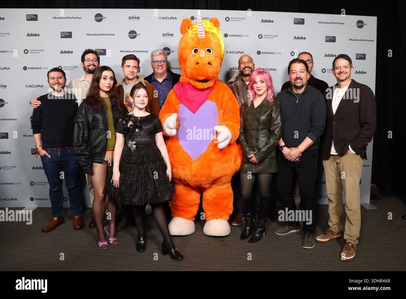 Cast and crew with Buddy at arrivals for BUDDY Premiere at the Sundance ...