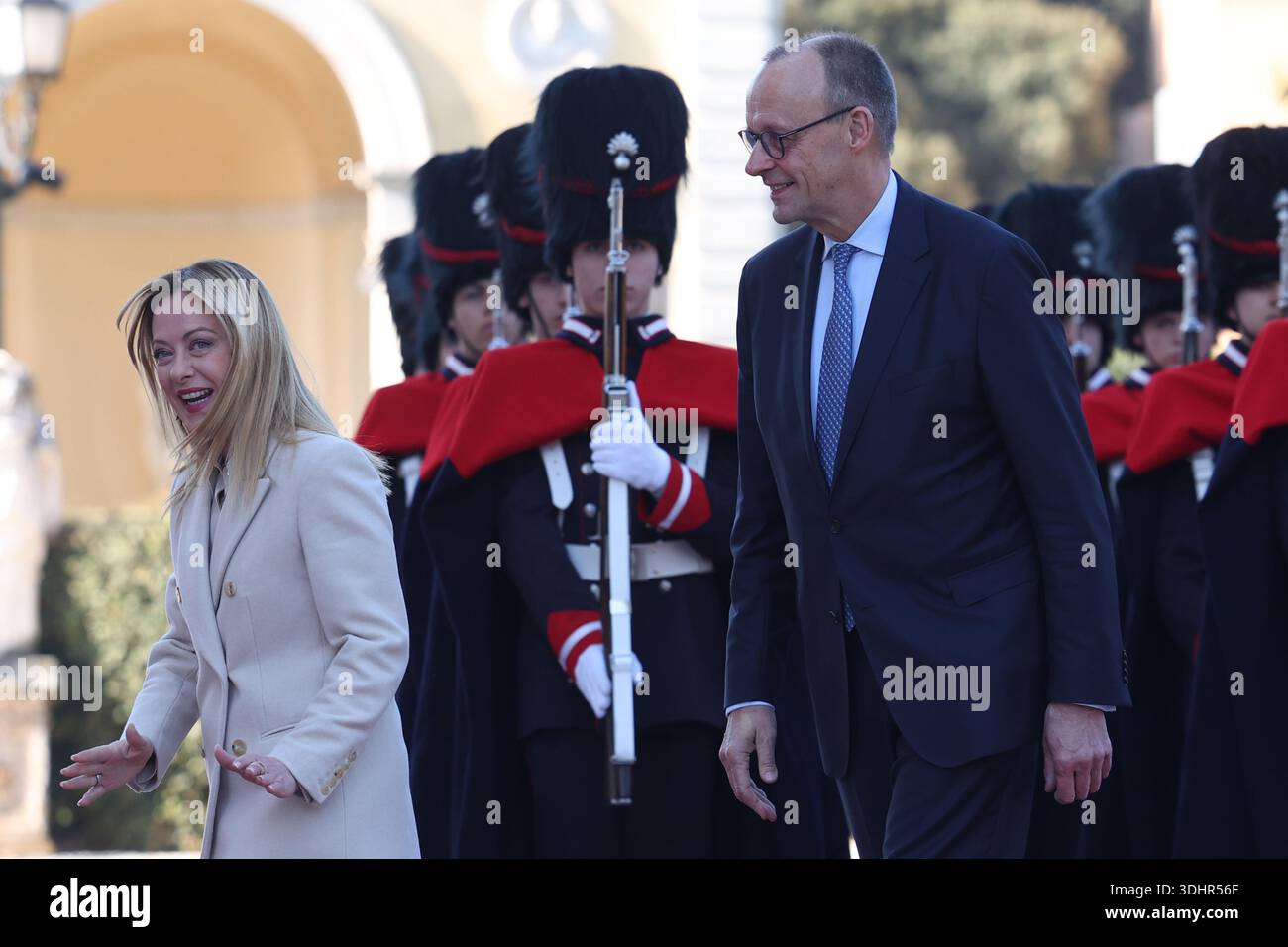 Rome, Italy, January 23, 2026: Prime Minister Giorgia Meloni ...