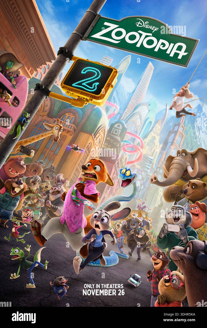 Zootopia 2 (2025) directed by Jared Bush and Byron Howard and starring ...