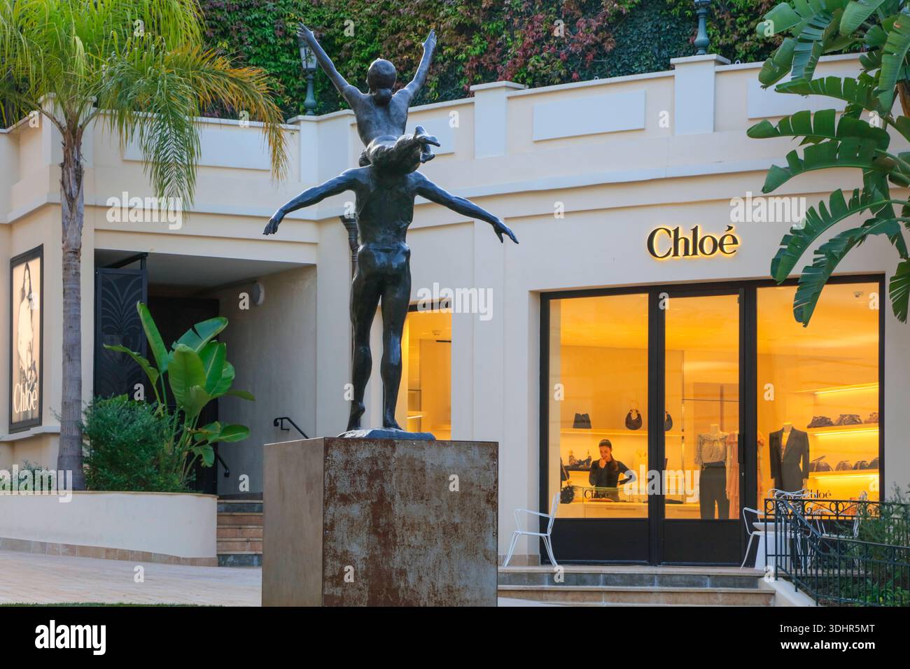 Chloe Boutique gegenüber des Casino Monte-Carlo, Fürstentum Monaco ...