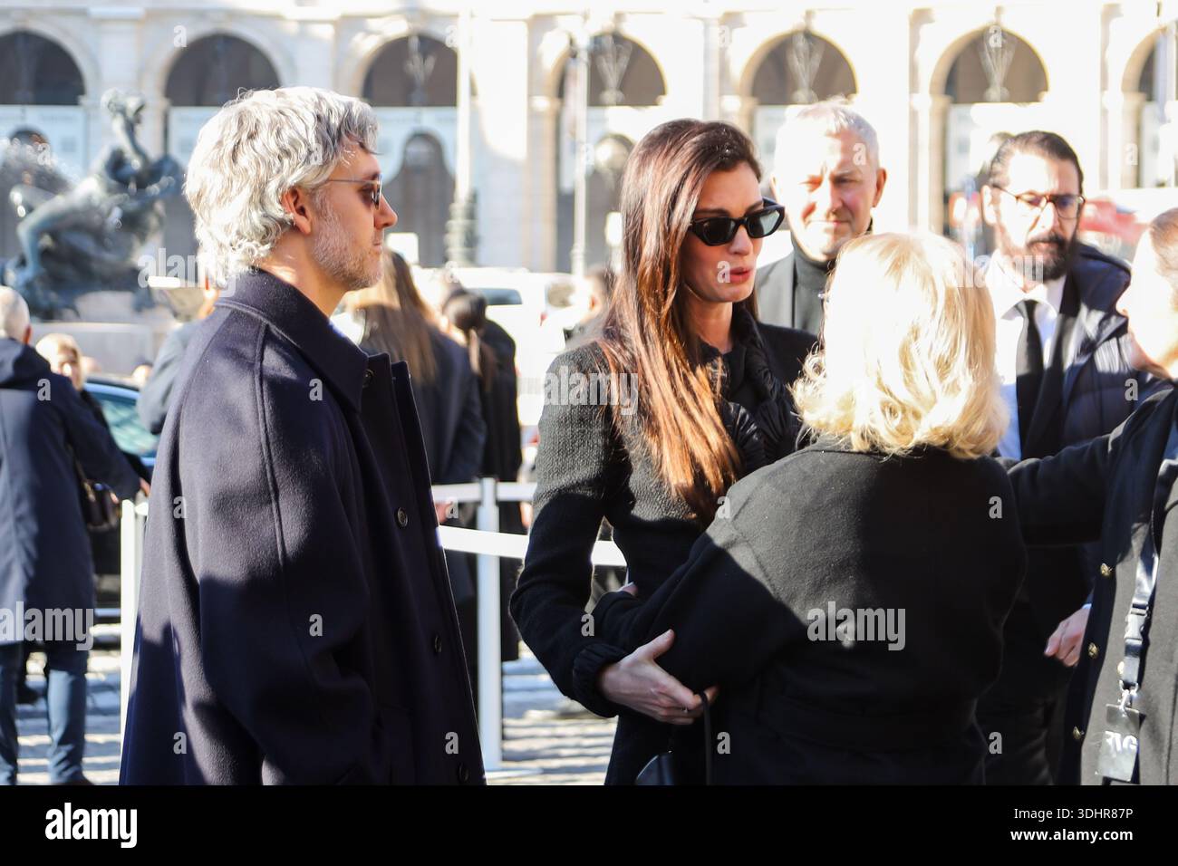Rome, Italy. 23rd Jan, 2026. Rome, Death of Valentino Garavani ...