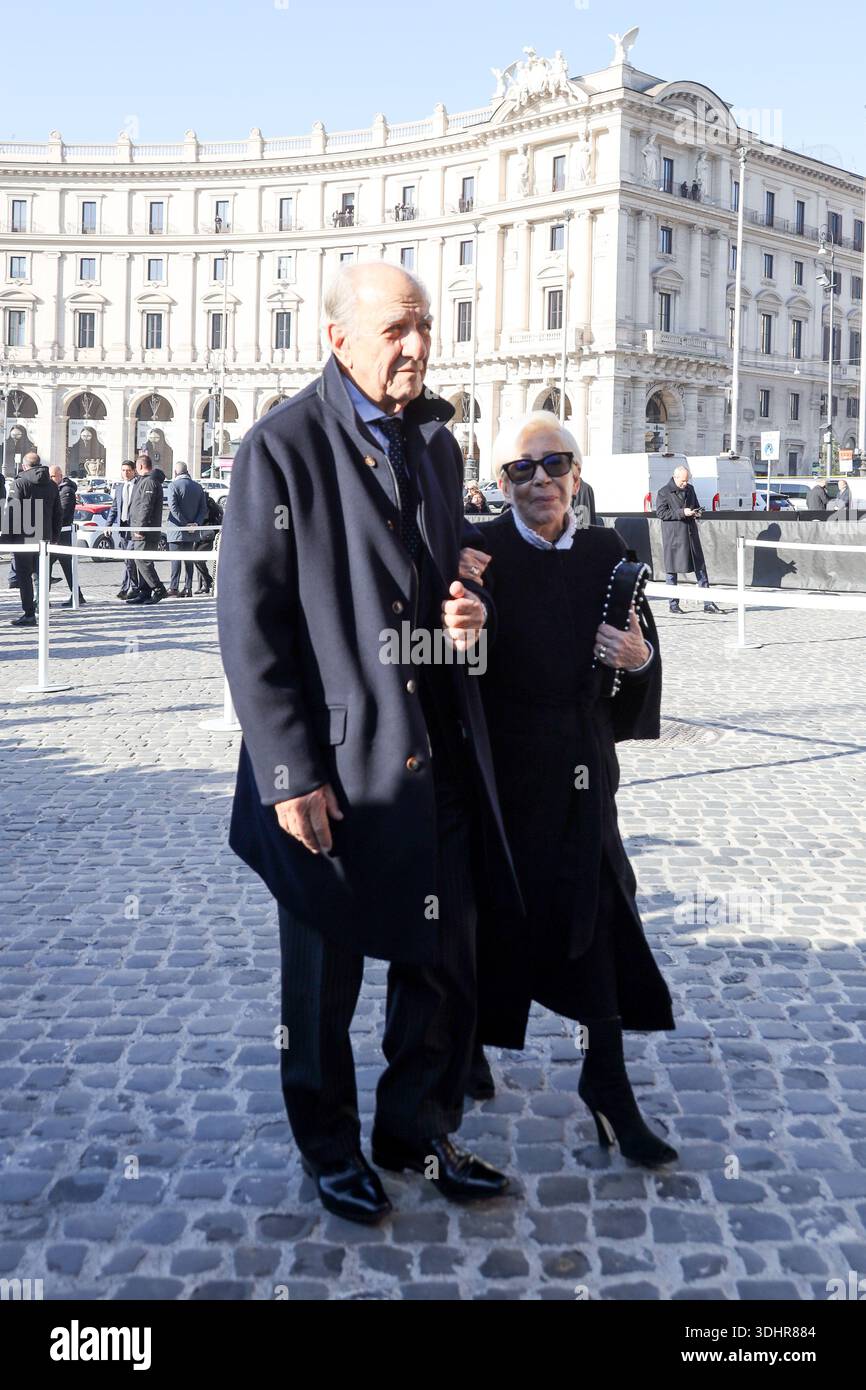 Rome, Italy. 23rd Jan, 2026. Rome, Death of Valentino Garavani ...