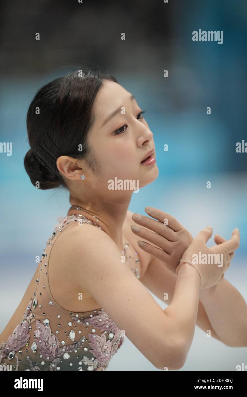 Jia SHIN of South Korea performs in the women's free skating of the ISU ...