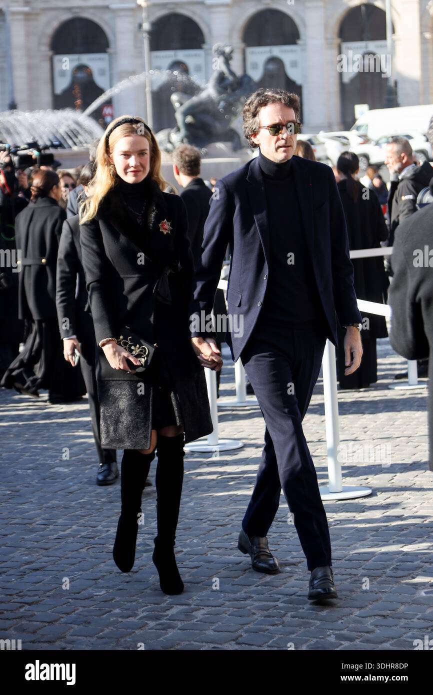 Rome, Death of Valentino Garavani - Funeral in the Basilica of Santa ...