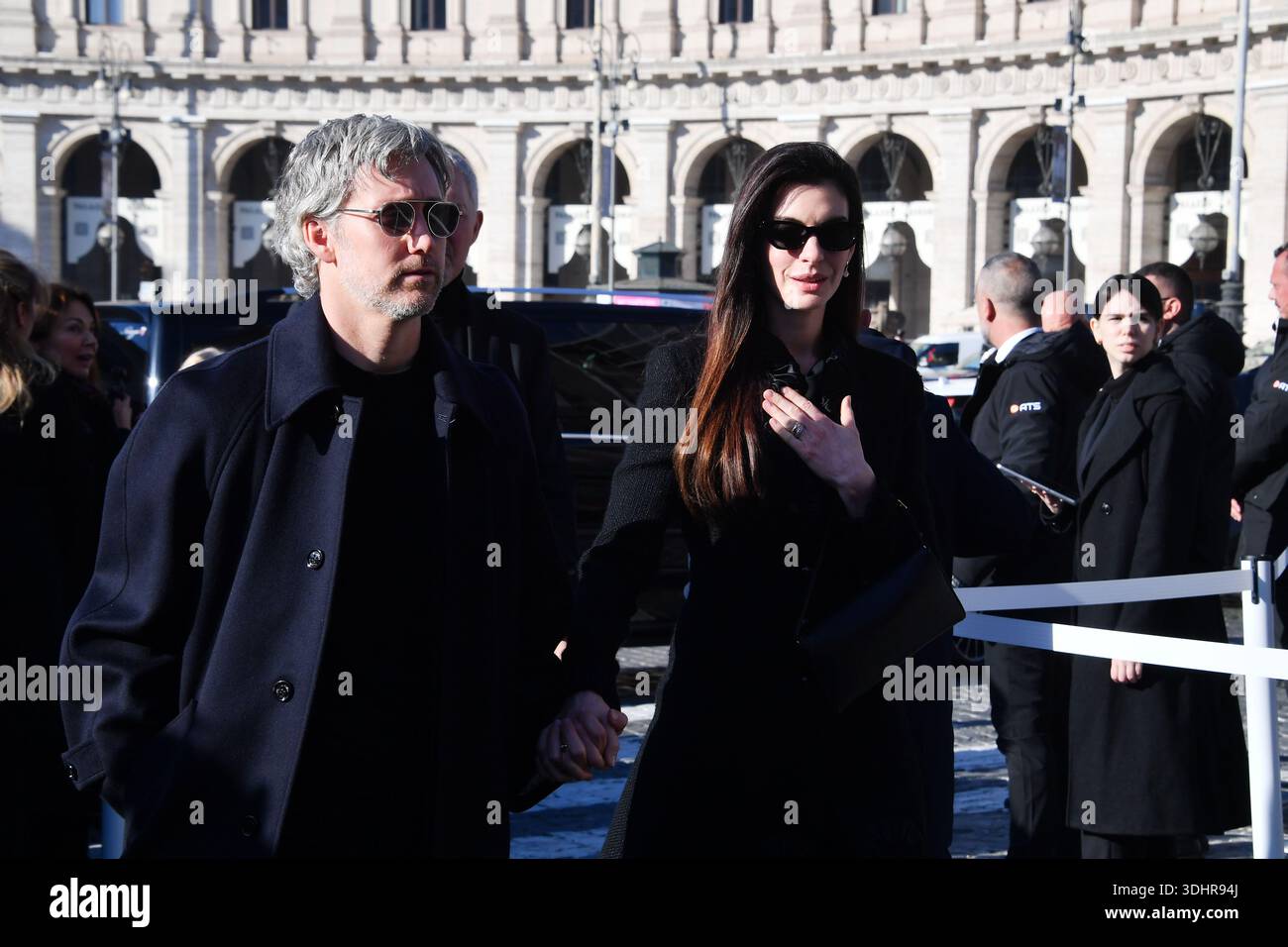 Rome, Death of Valentino Garavani - Funeral in the Basilica of Santa ...