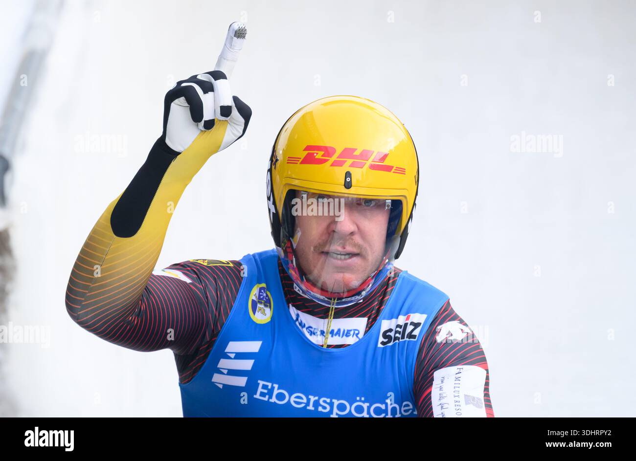 23 January 2026, Thuringia, Oberhof: Luge: World Cup: single-seater ...