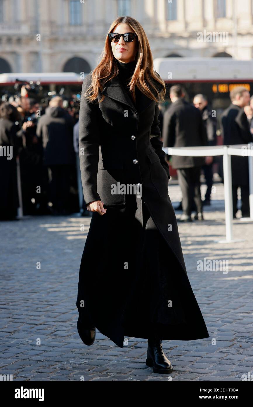 Bianca Brandolini D’Adda attends the fashion designer Valentino’s ...