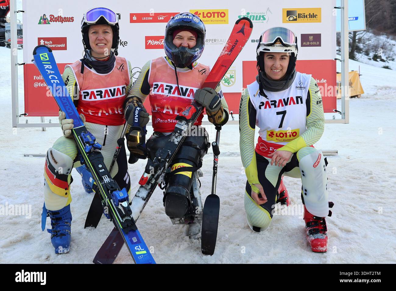 So sehen Sieger [winner] aus: v.li., Andrea Rothfuss (Loßburg ...