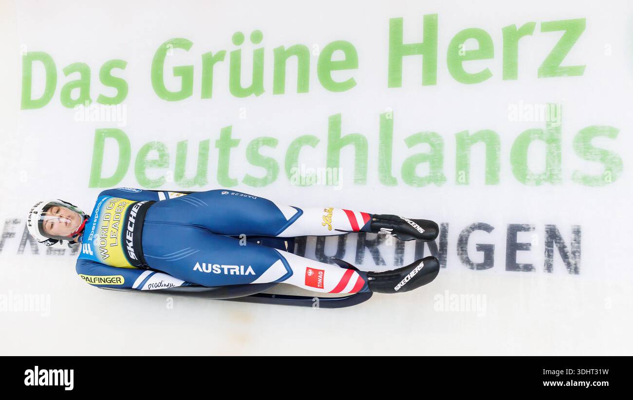 Lisa Schulte (AUT), 23.01.2026, Oberhof (Deutschland), Eberspächer Luge ...