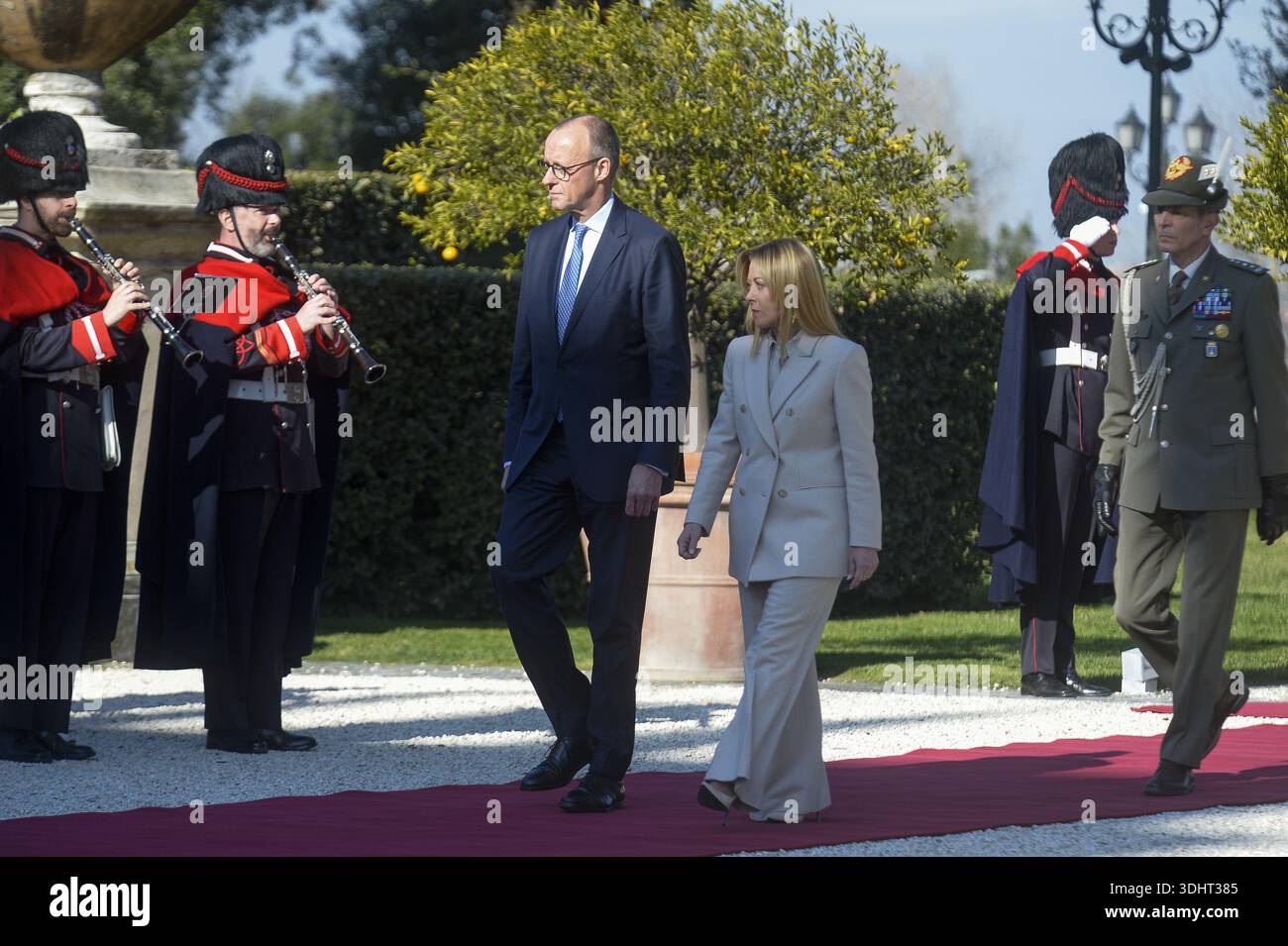 Rome Villa Doria Pamphilj Intergovernmental Summit between Italy and ...