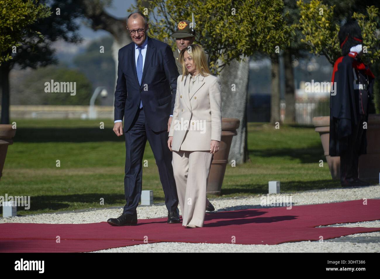 Rome Villa Doria Pamphilj Intergovernmental Summit between Italy and ...