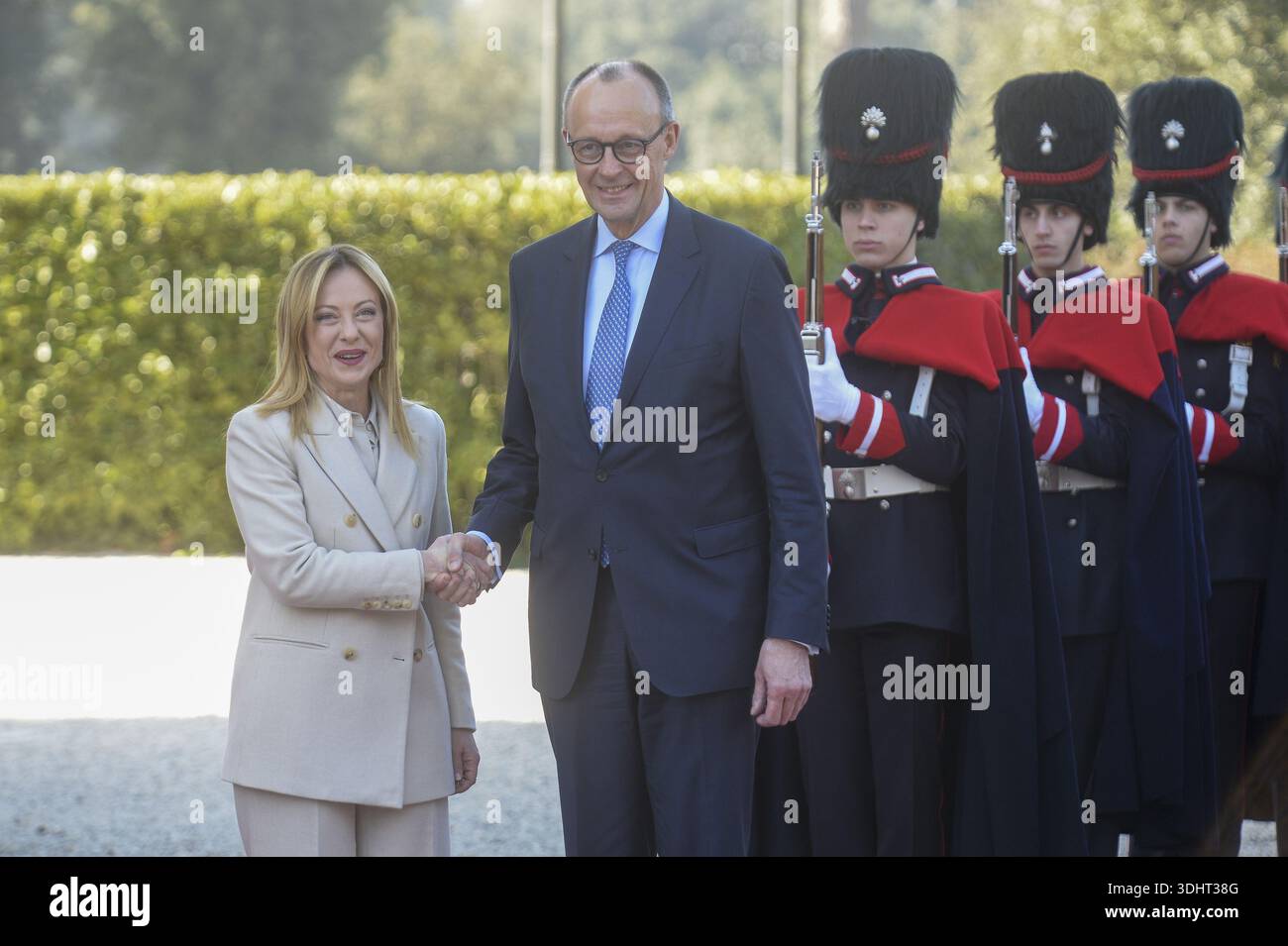 Rome Villa Doria Pamphilj Intergovernmental Summit between Italy and ...