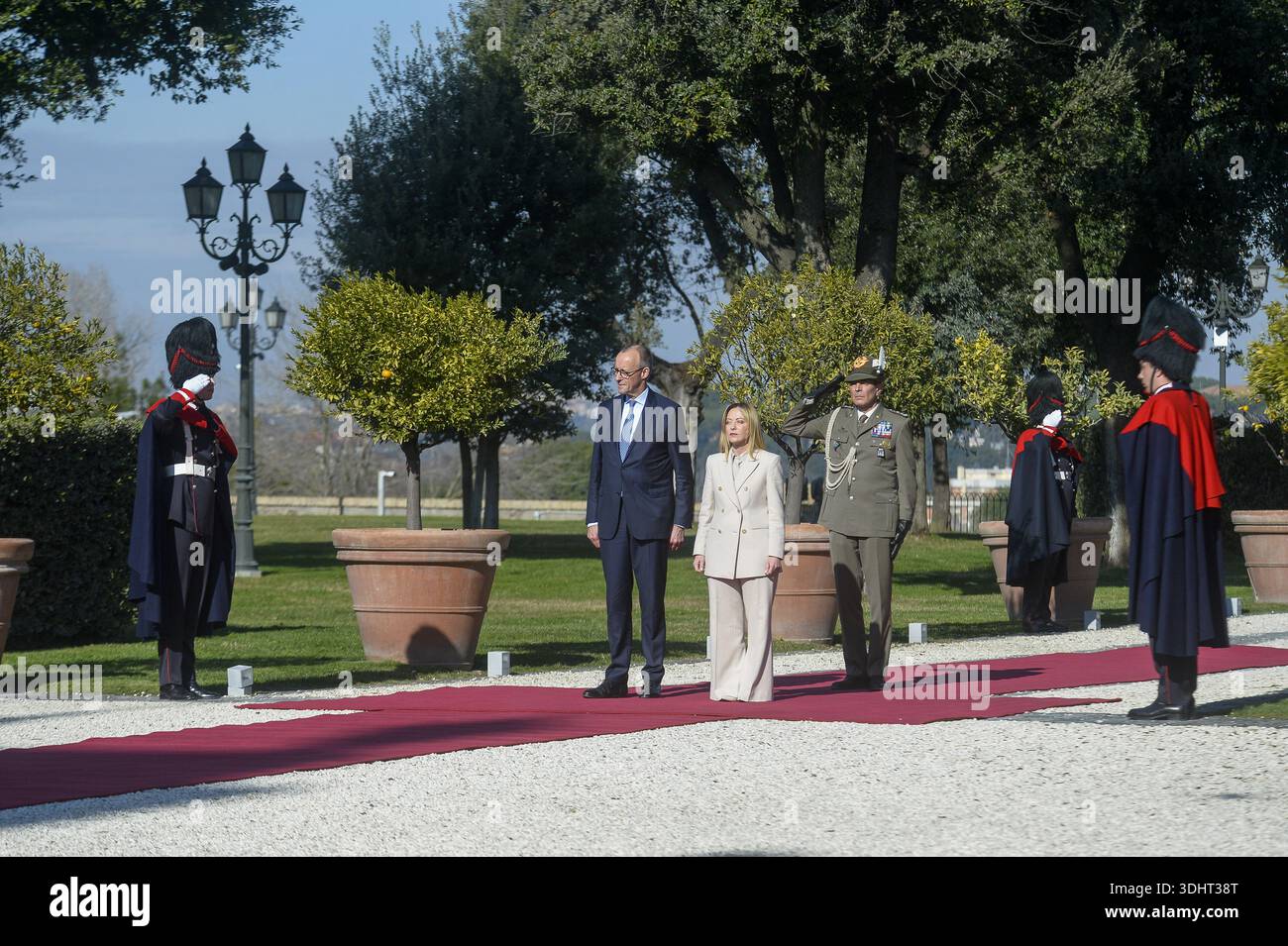 Rome Villa Doria Pamphilj Intergovernmental Summit between Italy and ...