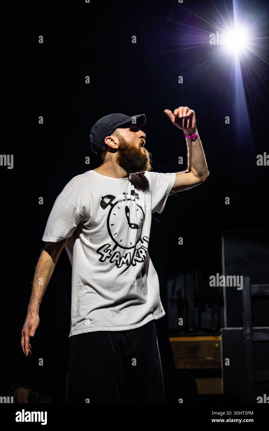 Copenhagen, Denmark. 22nd, January 2026. The UK jungle production duo ...