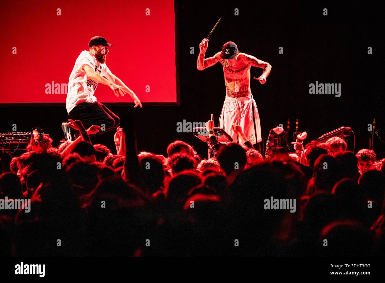 Copenhagen, Denmark. 22nd, January 2026. The UK jungle production duo ...